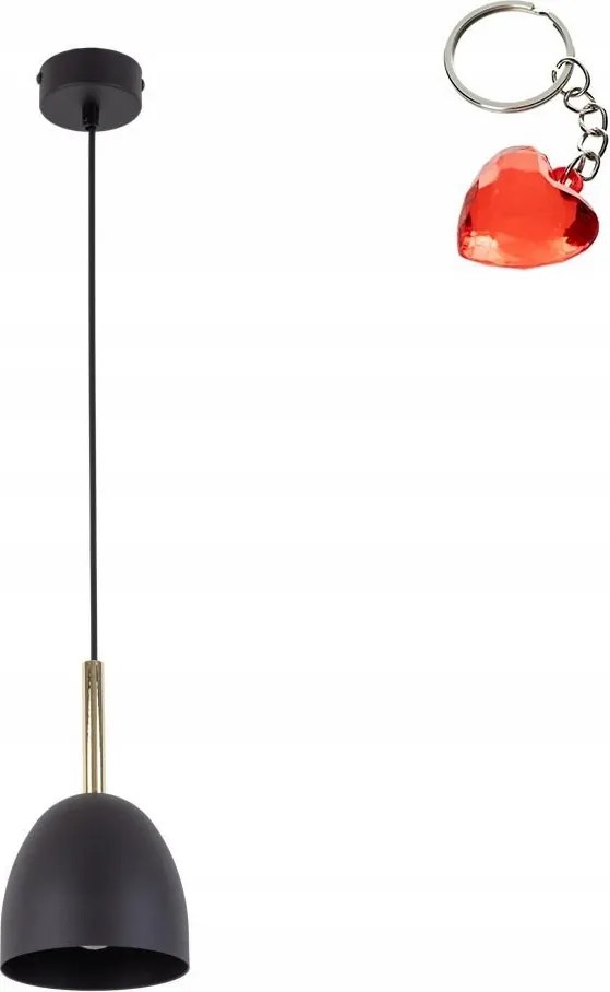 Závěsná lampa Nord Black 4870 Tk Lighting