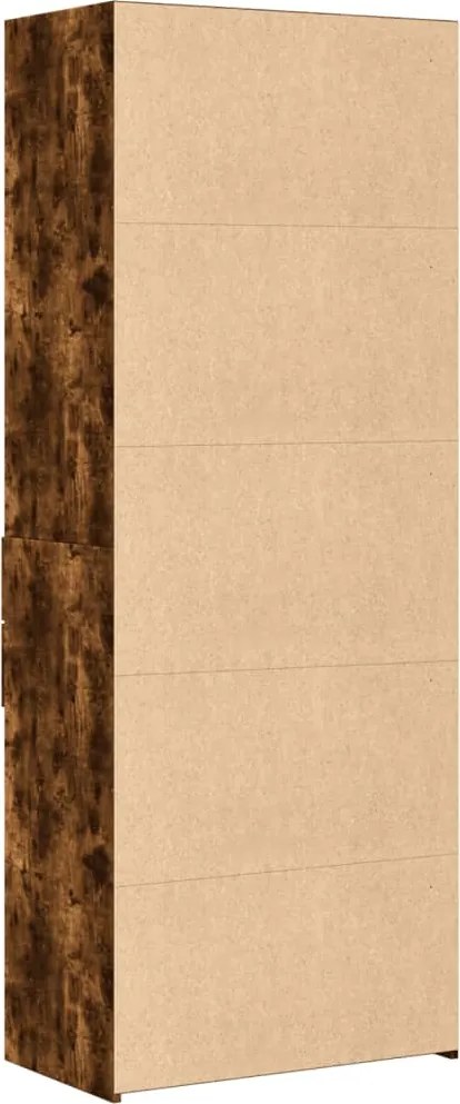 Skříň highboard kouřový dub 70 x 42,5 x 185 cm kompozitní dřevo 3281466