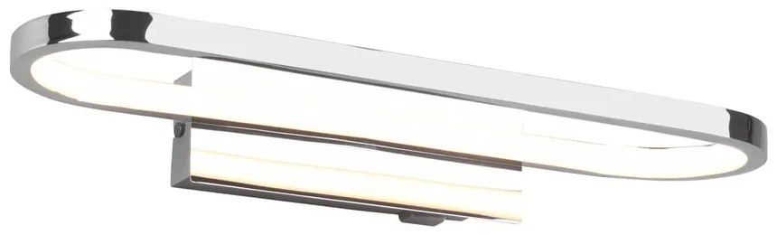 LED nástěnné svítidlo v leskle stříbrné barvě (délka 40 cm) Gianni – Trio