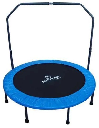 Trampolína SPARTAN 122 cm s madlem modrá