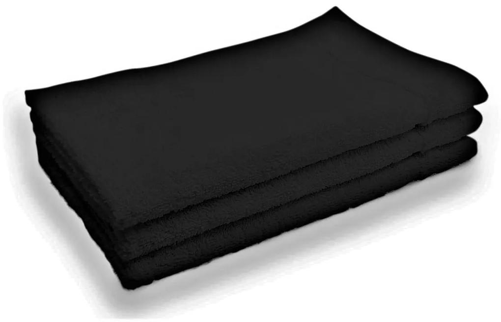 Ručník Classic 30 x 30 cm černý