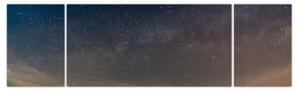 Obraz noční oblohy (170x50 cm)