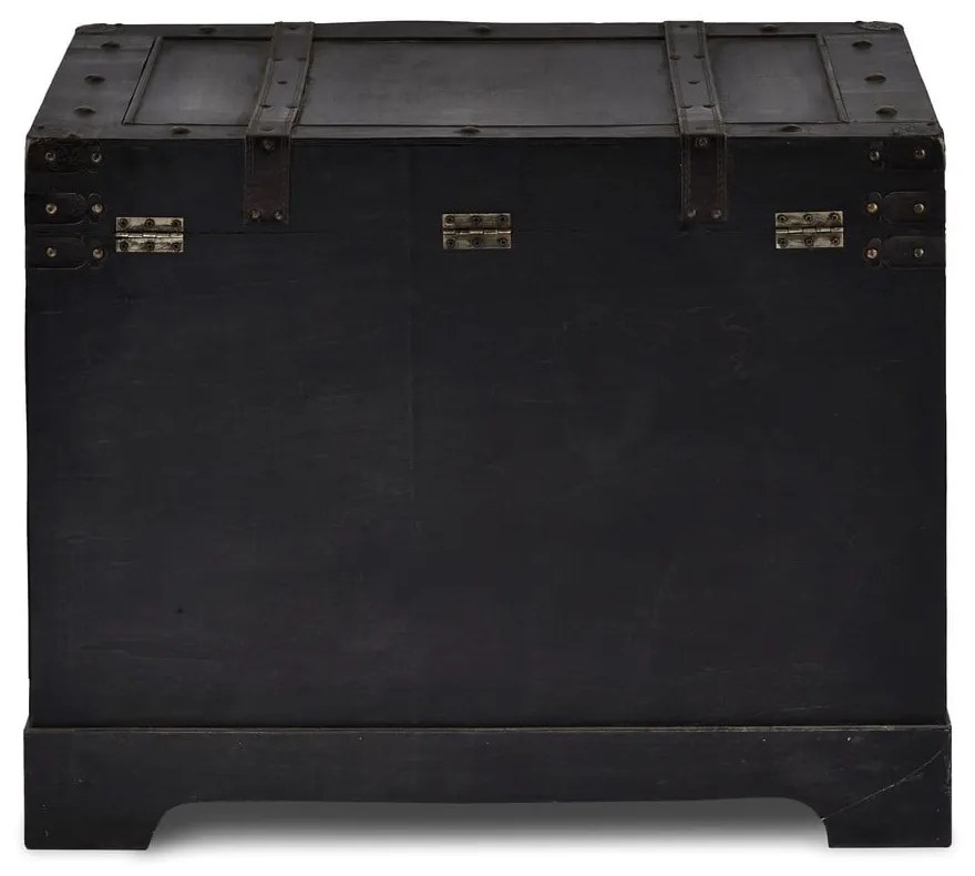 Sada 3 dřevěných dekorativních truhlic Furnhouse Trunks Straight