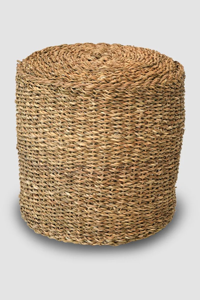Vingo Sedací puf v hnědých odstínech - 39 cm