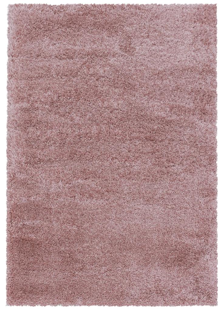 Ayyildiz Kusový koberec FLUFFY 3500, Růžová Rozměr koberce: 200 x 290 cm