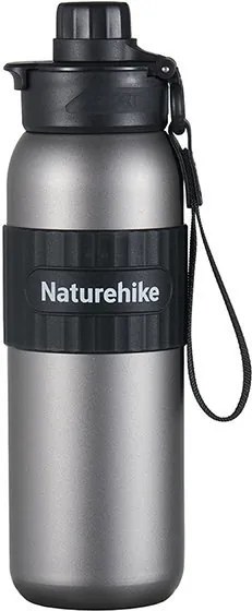 Naturehike titanová termoska 600 ml, stříbrná