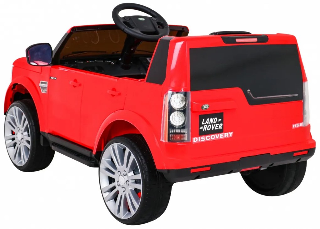 Dětské elektrické auto Land Rover Discovery Červené