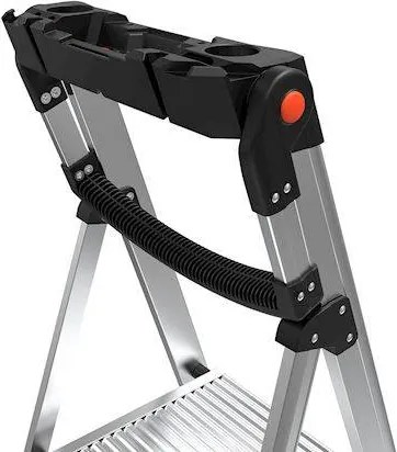 Little Giant Xtra-Lite Plus hliníkové schůdky s plošinou a madlem počet schodů/výška plošiny: 4 / 110 cm, Model: 6