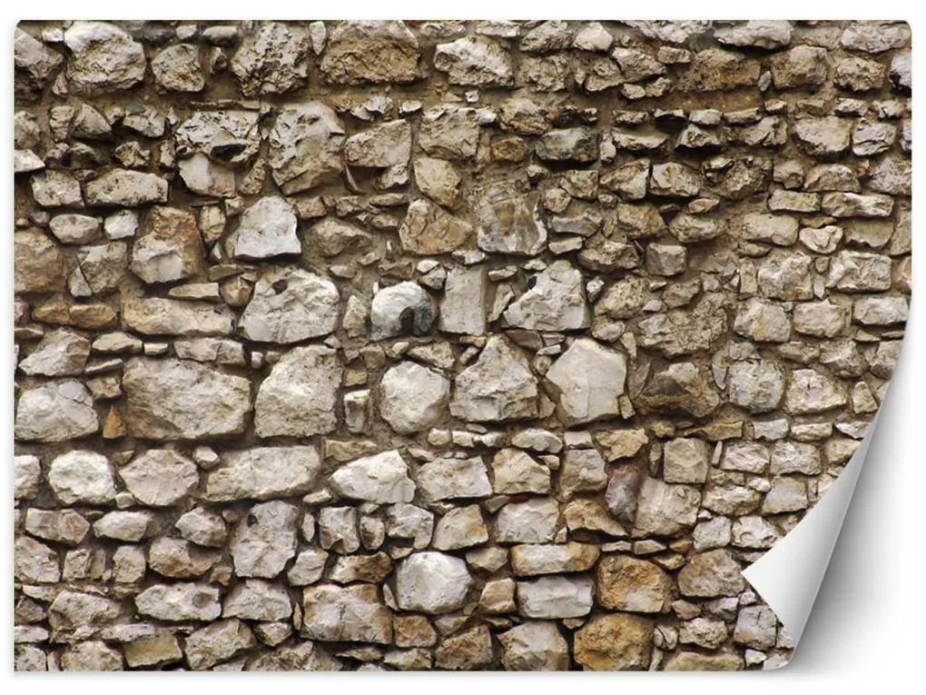 Fototapeta, Kamenná optika stěna Kamenná stěna 3d - 100x70 cm