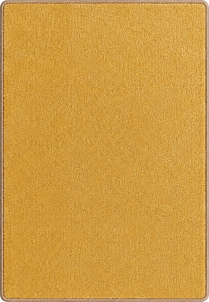 Vopi, Kusový koberec Eton Exklusive žlutý, 200x400, žlutá, obývací pokoj