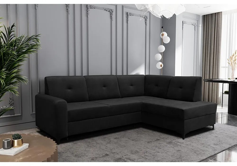 Sedací souprava SCANDIA | 236x172 | pravá | rozkládací + úložný prostor | VÝBĚR TKANIN