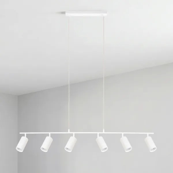Brilagi - Lustr na lanku SELE 6xGU10/30W/230V bílá