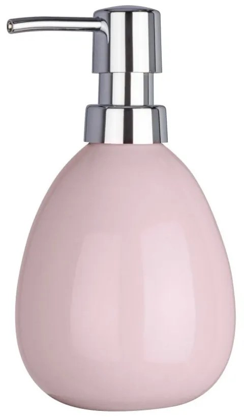 Růžový dávkovač na mýdlo Wenko Polaris Pink