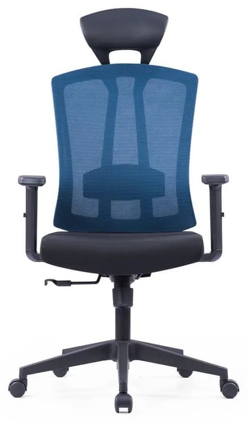 Dalenor Kancelářské židle Brixxen HB, textil, černá / modrá