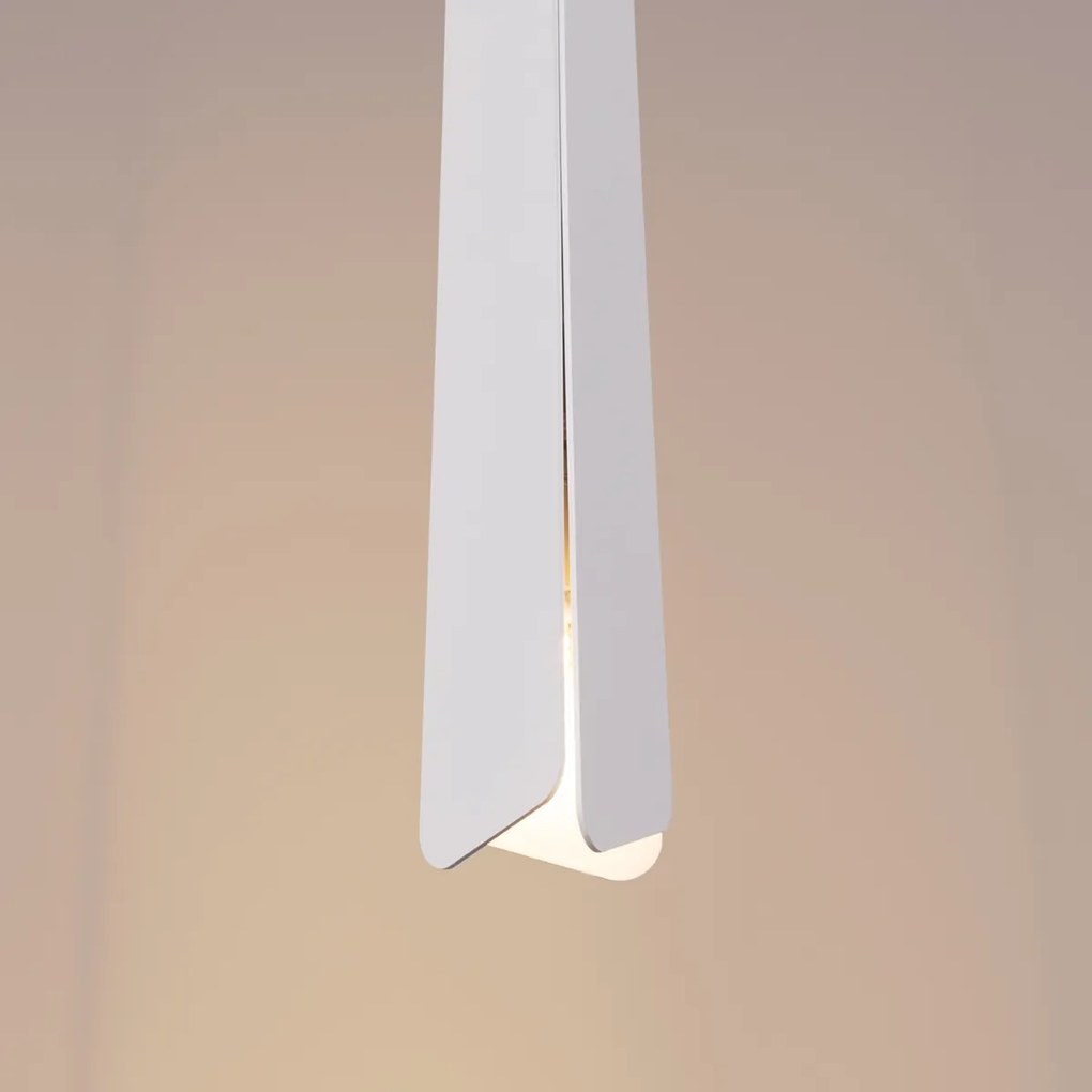 Sollux Lighting Závěsná lampa PRYSM 1 bílá