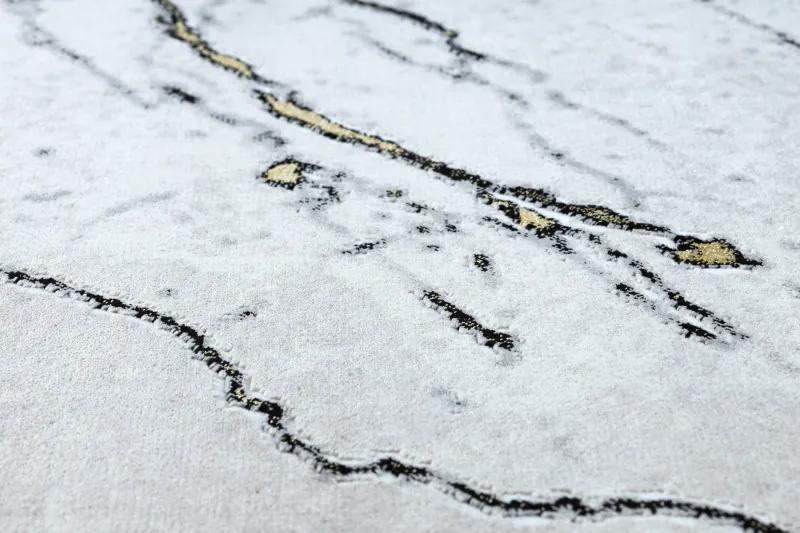 Dywany Łuszczów Kusový koberec Gloss 529A 53 3D mramor ivory/beige ROZMĚR: 200x290