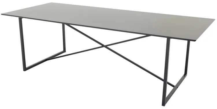 Palace jídelní stůl černý 240x100 cm