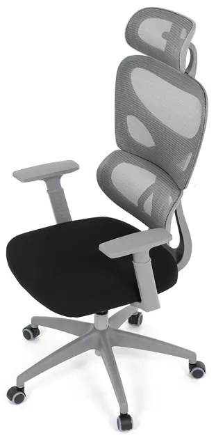 Autronic Kancelářská židle KA-K2081 Barva opěráku: Šedá