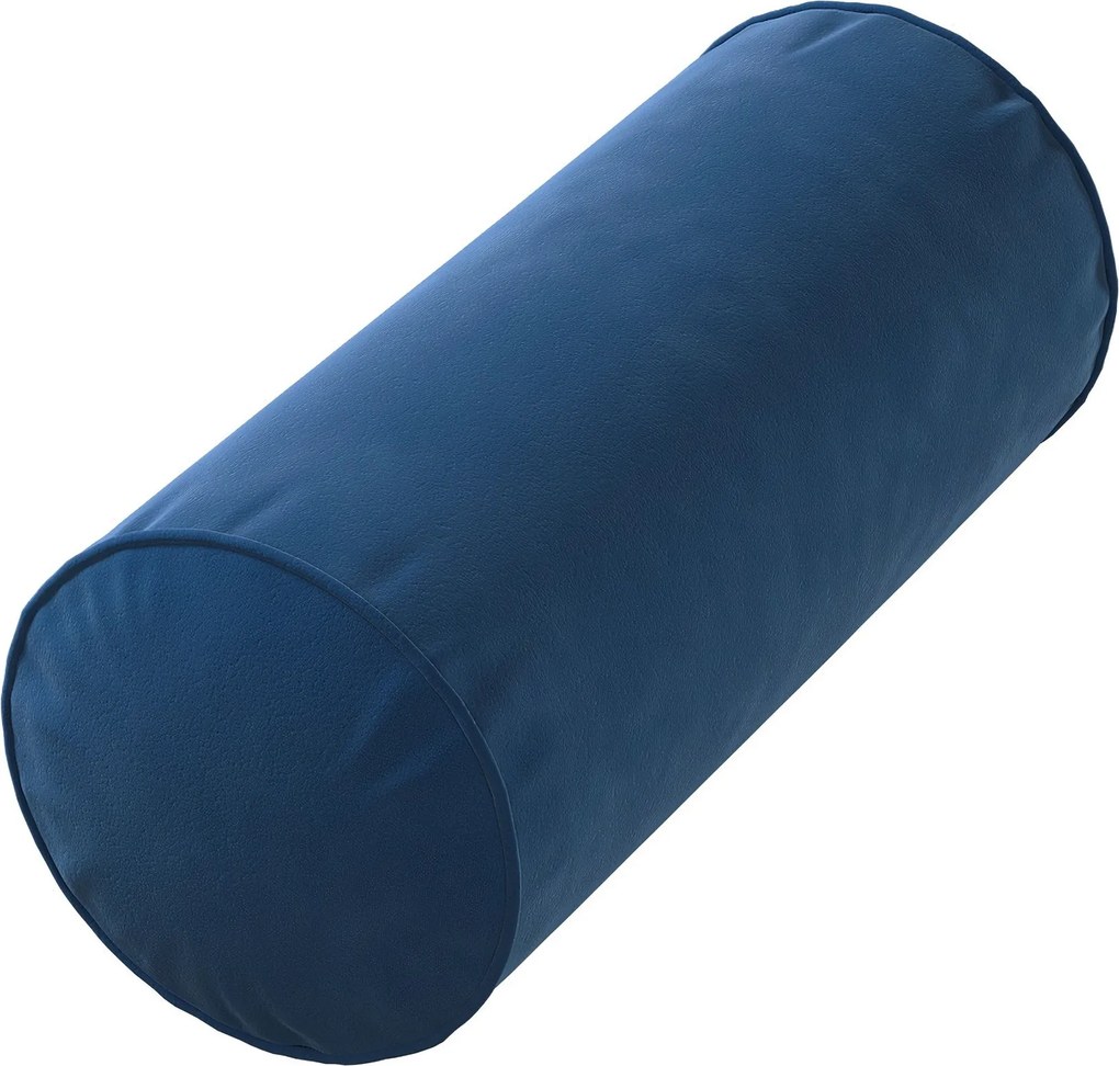 Potah na válec IKEA Ektorp barva tmavě modrá látka lesklé, sametová