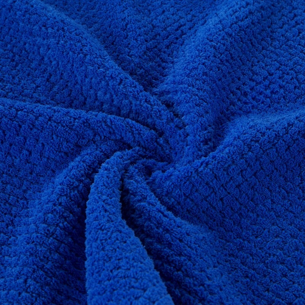 RYCHLESCHNOUCÍ RUČNÍK Z MIKROVLÁKNA ZOE1 30X50 CM TMAVĚMODRÁ
