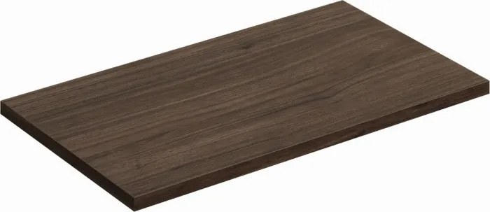 Koupelnová sestava Villa s deskou a skříňkami 80 cm ořech