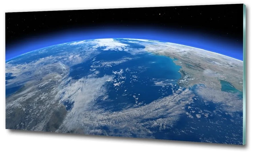 Wallmuralia Foto-obraz fotografie na skle Planeta Země 100x50
