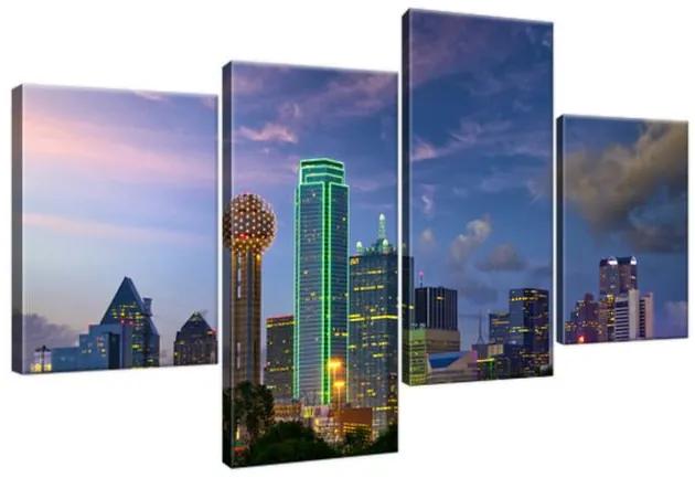 Tištěný obraz Dallas City USA 120x70cm 2417A_4AA
