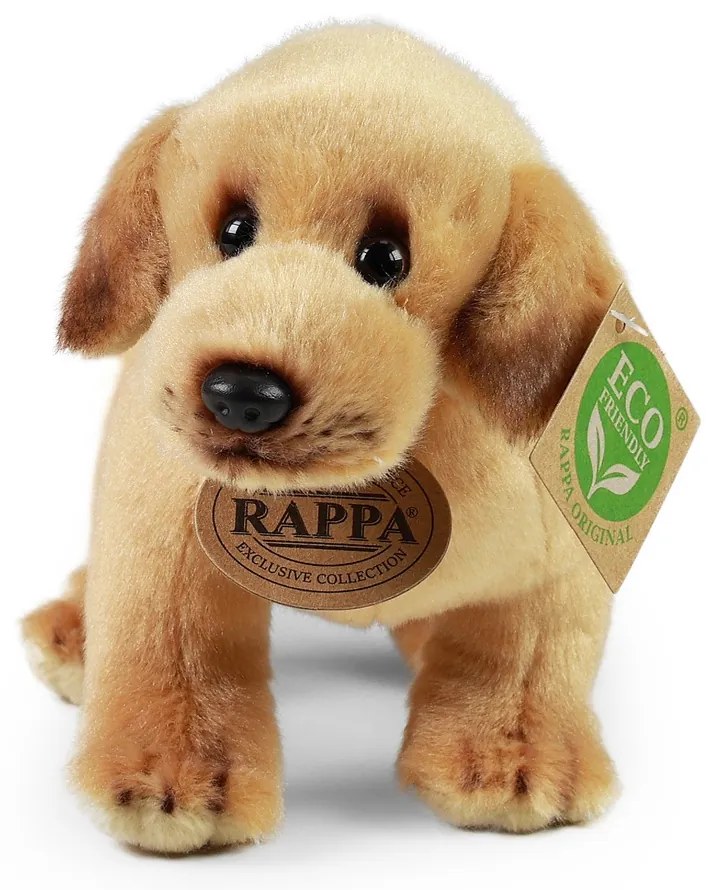 Rappa Plyšový labrador stojící 20 cm ECO-FRIENDLY