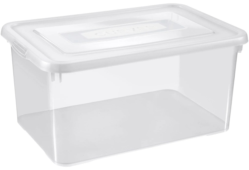 CURVER S /M Víceúčelový úložný box, transparentní, s víkem HANDYBOX (6l) 00444-001