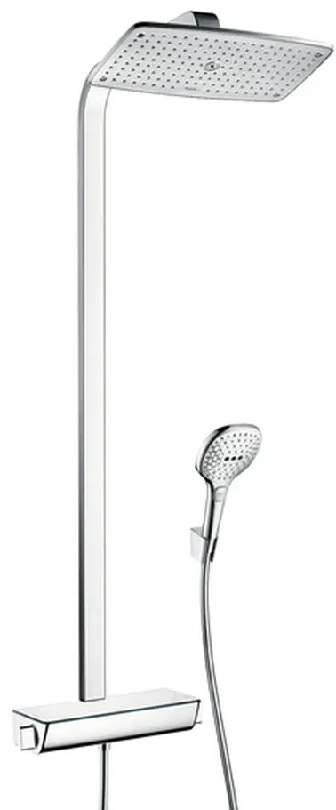 Hansgrohe Raindance E, Showerpipe 360 1jet s termostatem, chromová, HAN-27112000