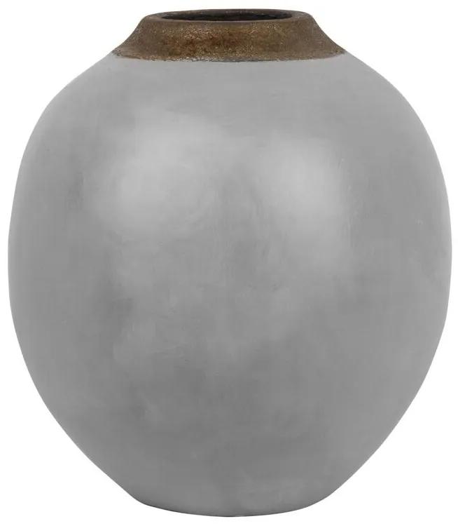 Dekorativní váza šedá LAURI