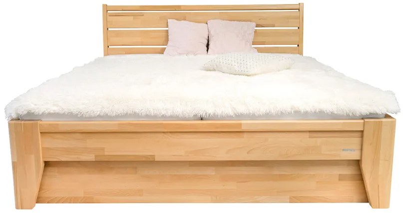 Ahorn Lavana postel - buk cink Moření: Transparentní lak, Rozměr: 180 x 200 cm