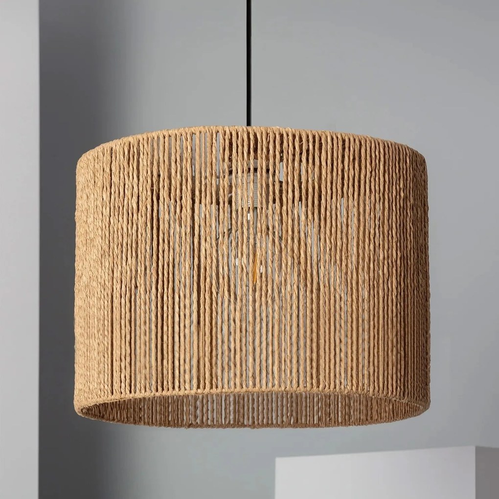 Závěsný lustr APP1323-1CP 25 cm přírodní