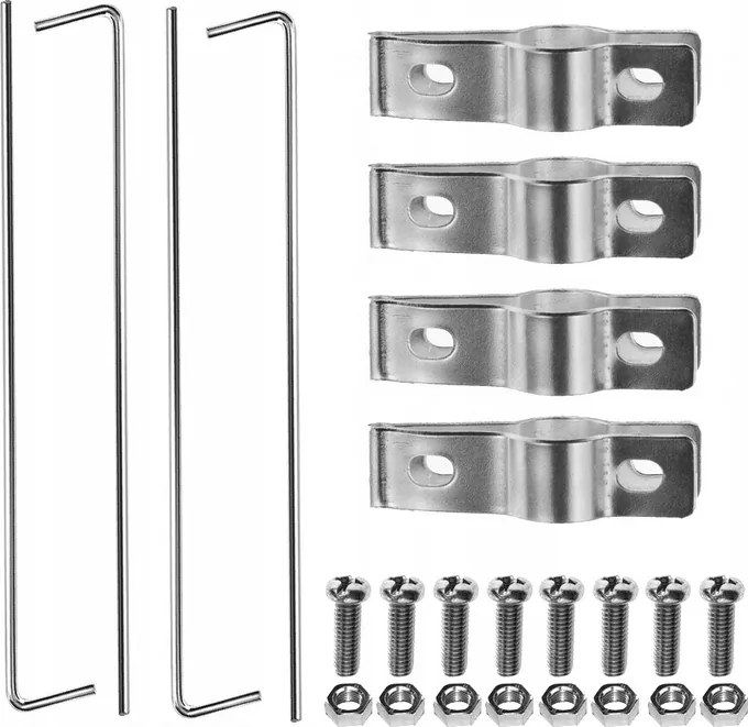 Zahradní kovová pergola 240 cm - oblouk