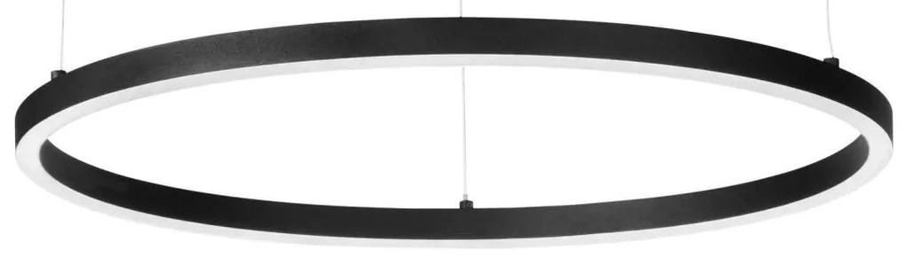 Ideal Lux Ideal Lux - LED Lustr na lanku ORACLE SLIM LED/43W/230V pr. 90 cm černá ID304427