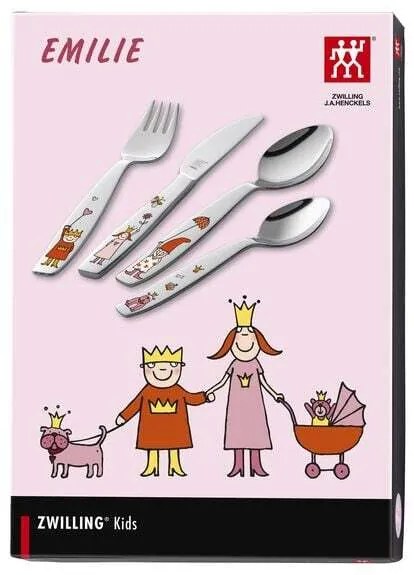 Zwilling Princess Emilie dětský příborový set 4 ks, 7136-210