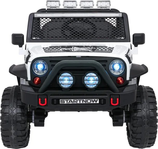 Elektrické autíčko Jeep BEAST 4x4 bílé