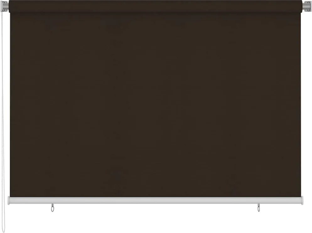 Venkovní roleta 225 (Š) x 140 (V) cm hnědá 312973