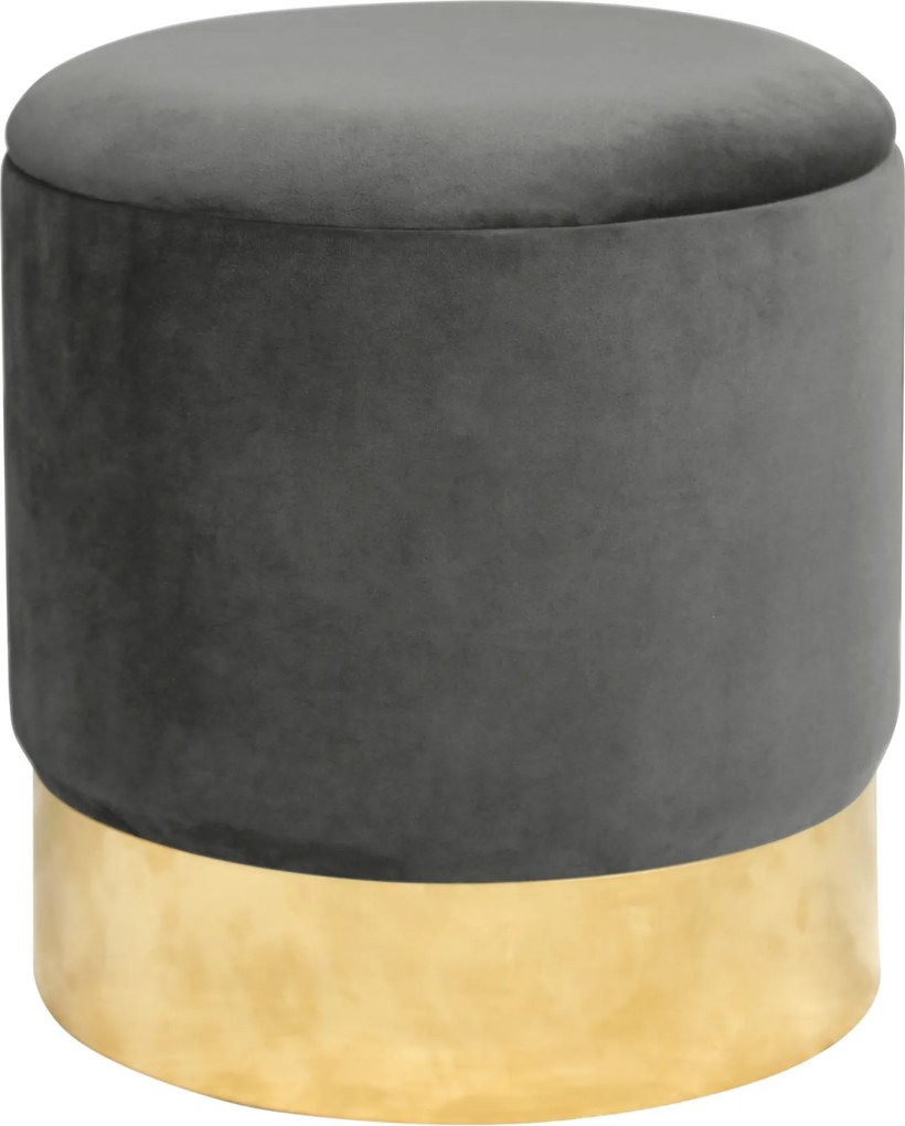 Taburet Golden šedá