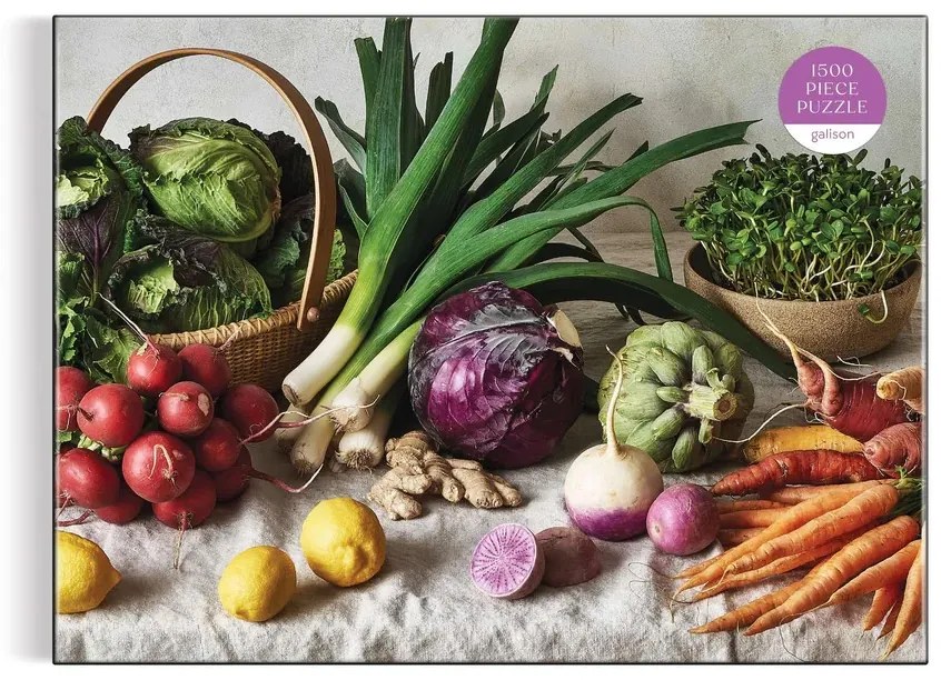 Galison Puzzle Greenmarket Table 1500 dílků