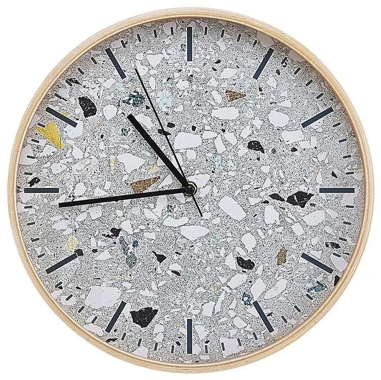 Nástěnné hodiny ø 31 cm šedé GORDOLA Beliani