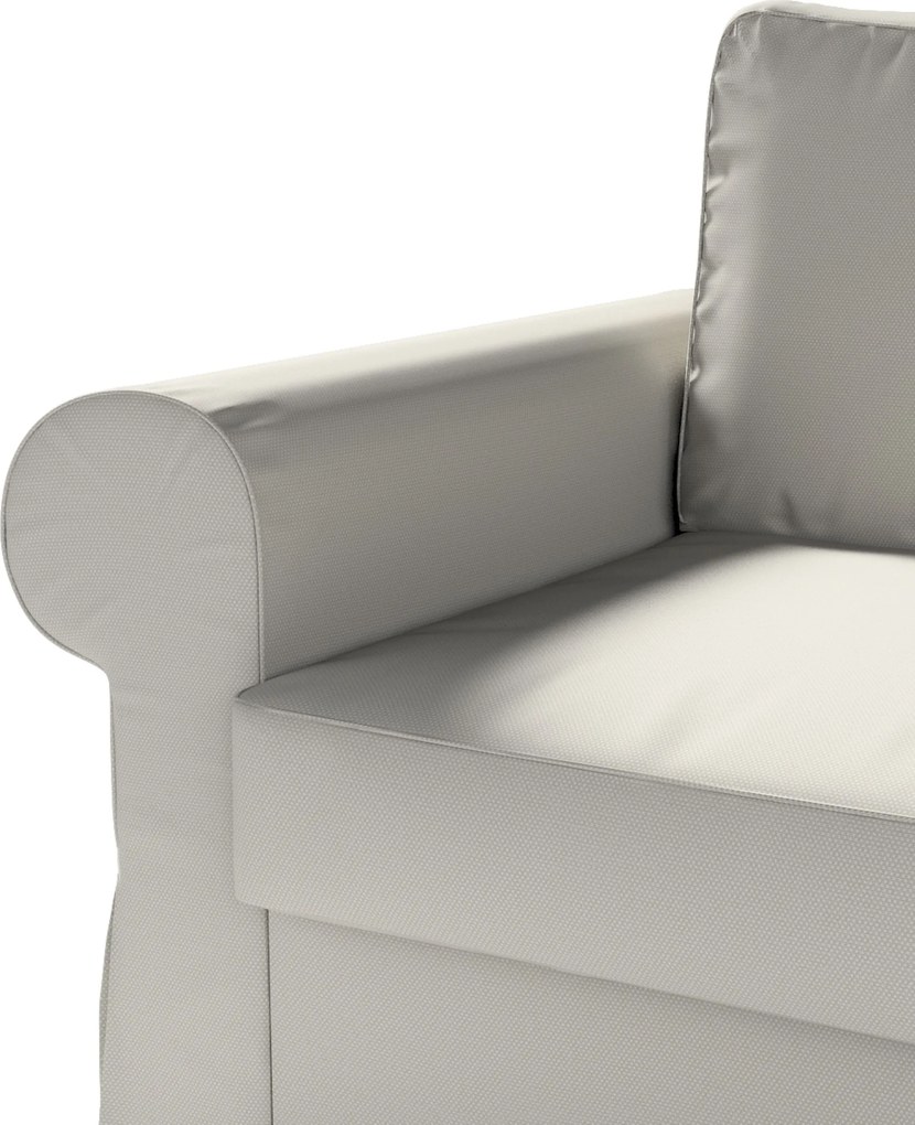 Potah na pohovku IKEA Backabro 2-místná, rozkládací barva šedá látka pletený vzor