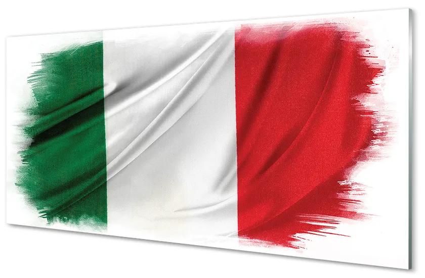 akrylový obraz flag itálie 100x50 cm