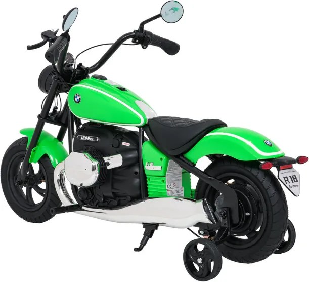 Elektrická motorka BMW R18 zelená