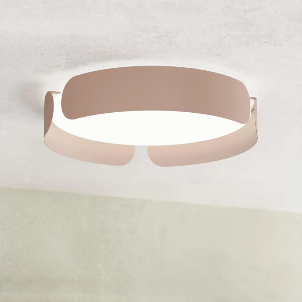 Eglo 99623 - LED Stropní svítidlo VALCASOTTO LED/20W/230V pr. 37 cm hnědá