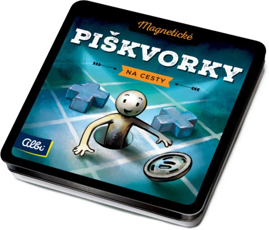 ALBI HRA Piškvorky magnetické na cesty *SPOLEČENSKÉ HRY* alpk030254