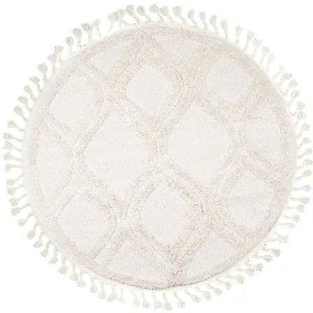 Koberec BERBER 7063 sloní kost kruh