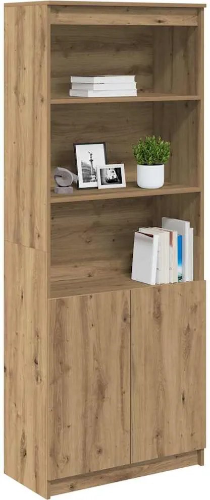 Vysoká deska Artisan Dub 70x35x180 cm kompozitní dřevo 3328479