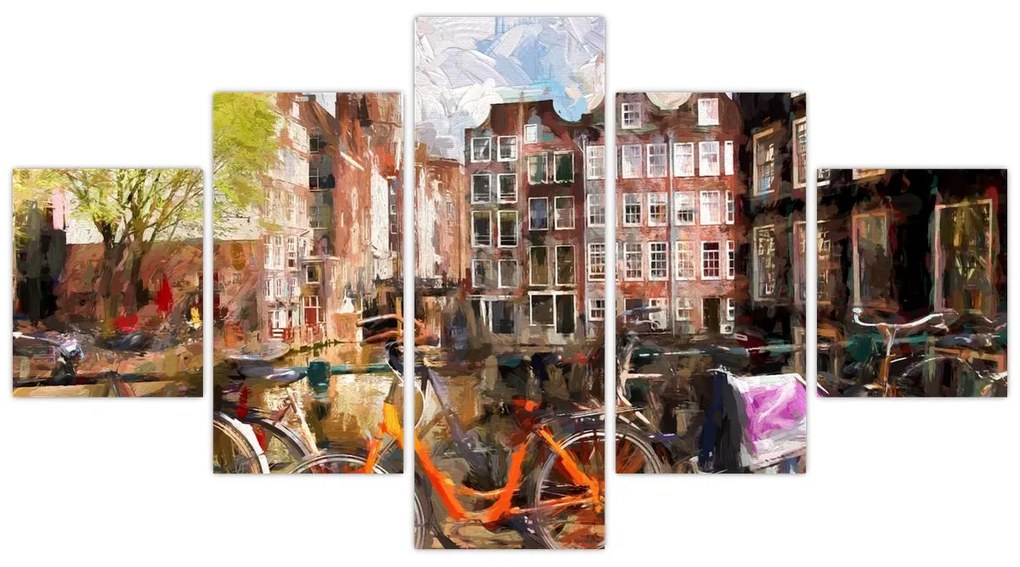 Obraz - Amsterdam (125x70 cm)