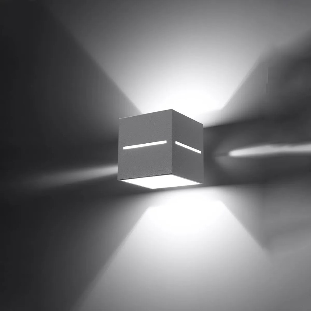 Sollux Lighting Nástěnné svítidlo LOBO bílé